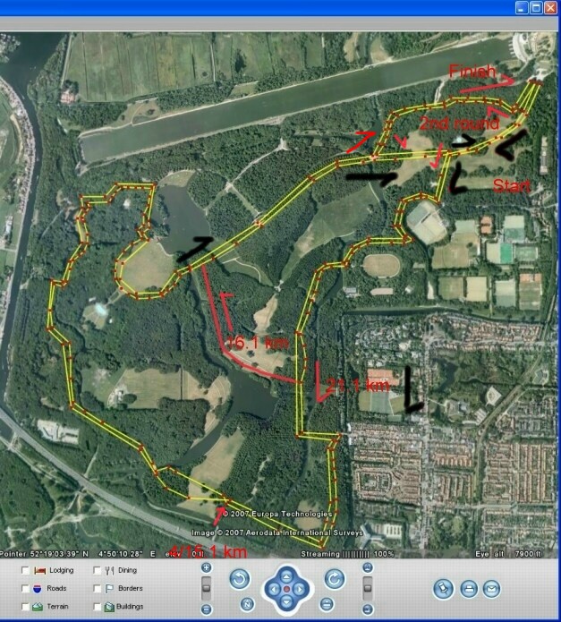 www.treks.org: The half marathon run in the Amsterdam Forest, September ...